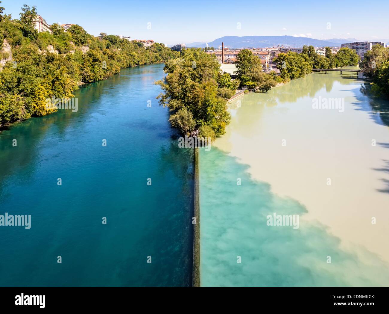 The Junction is the name of the confluence where the Rhone and Arve ...