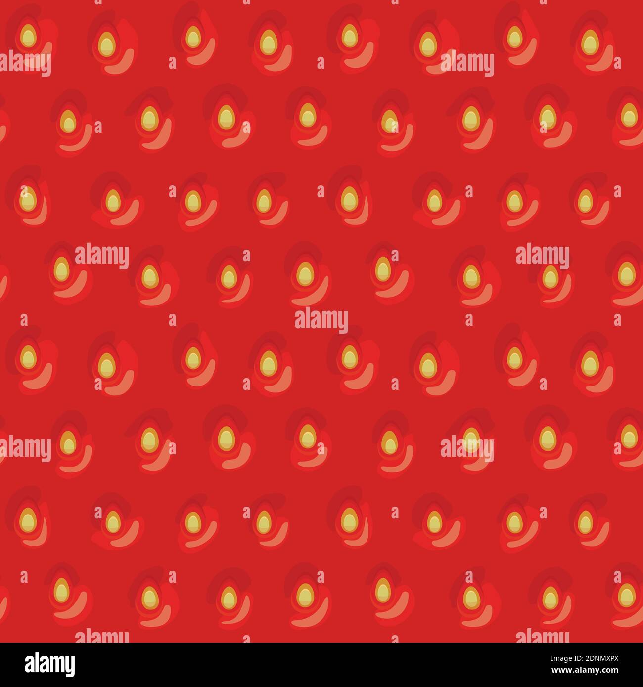 Seamless pattern with strawberry skin texture. Fresh red berry fruit ...
