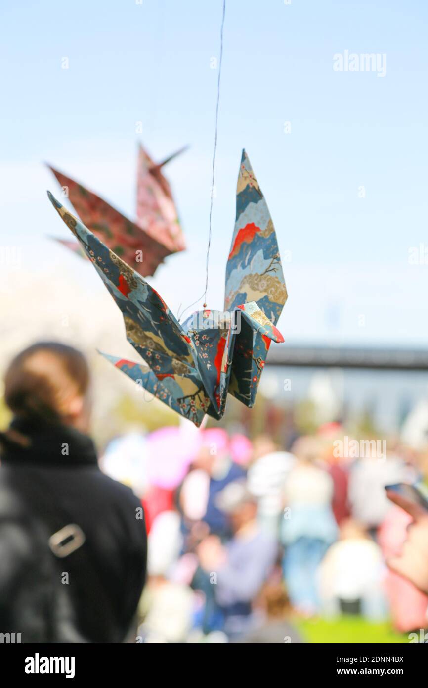 Japanese festival origami hi-res stock photography and images - Alamy