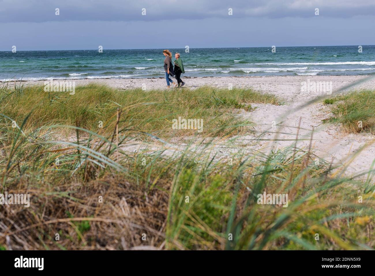 Sandy beach with people hi-res stock photography and images - Alamy