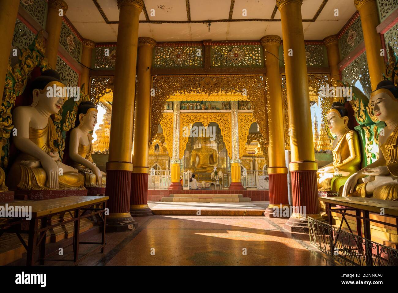 Village buddhist temples hi-res stock photography and images - Alamy