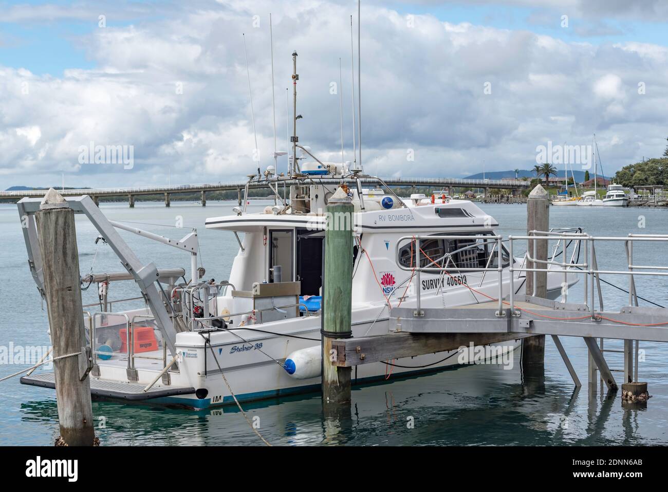 RV Bombora is a 2009 Australian built 11.8m Stebercraft, fibreglass ...