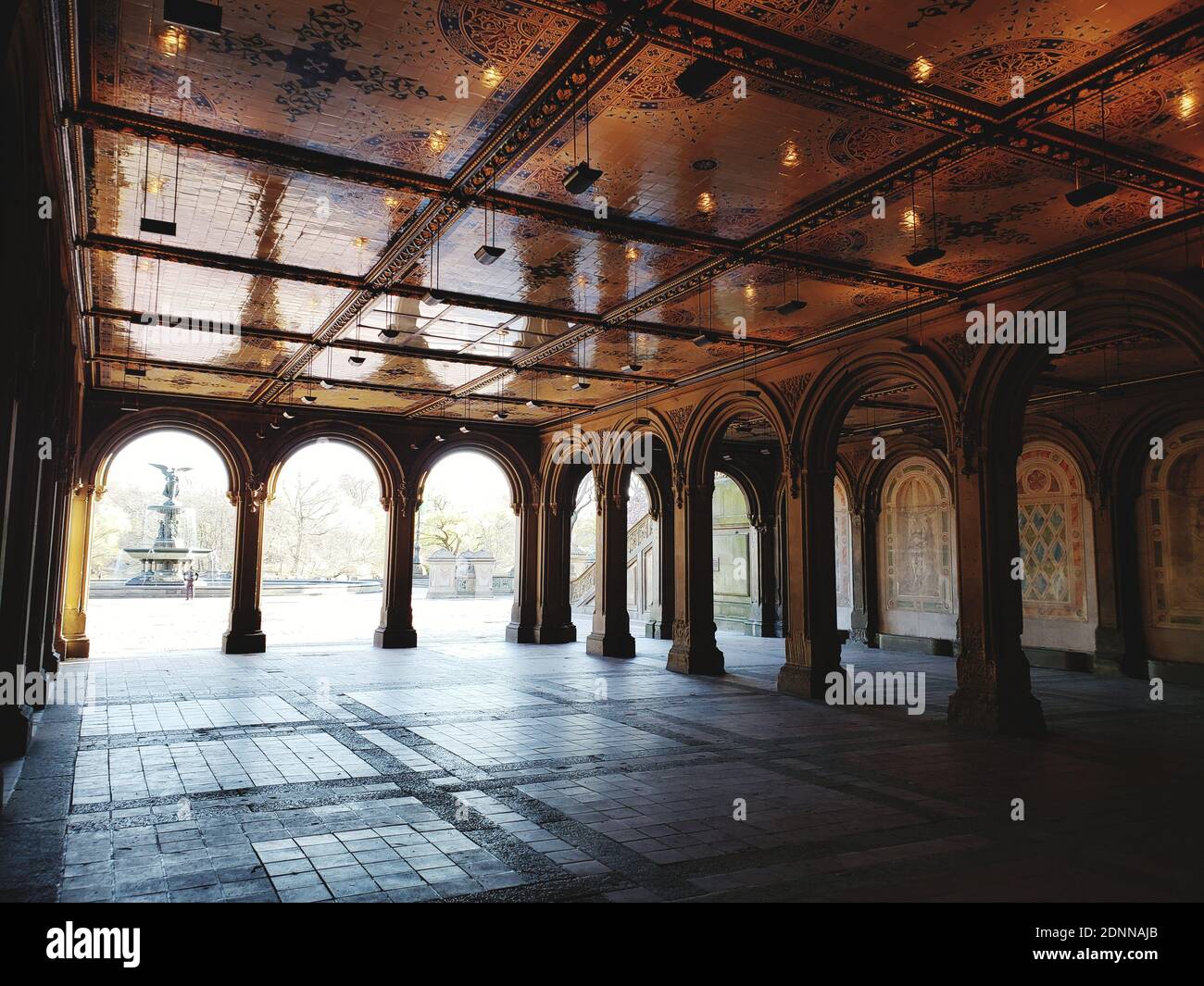 Bethesda Terrace Arcade High Resolution Stock Photography and Images ...
