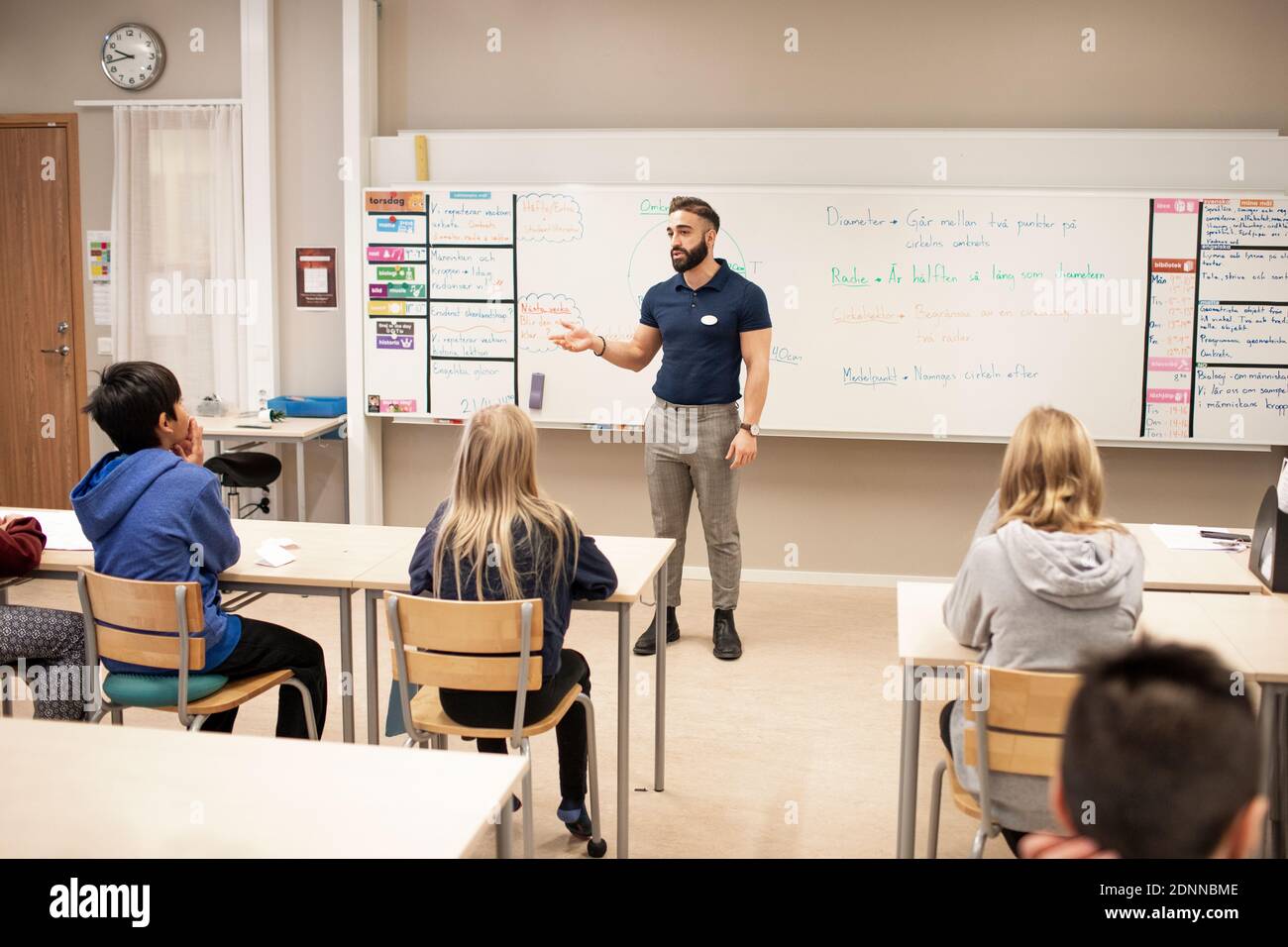 Adult classroom children hi-res stock photography and images - Alamy