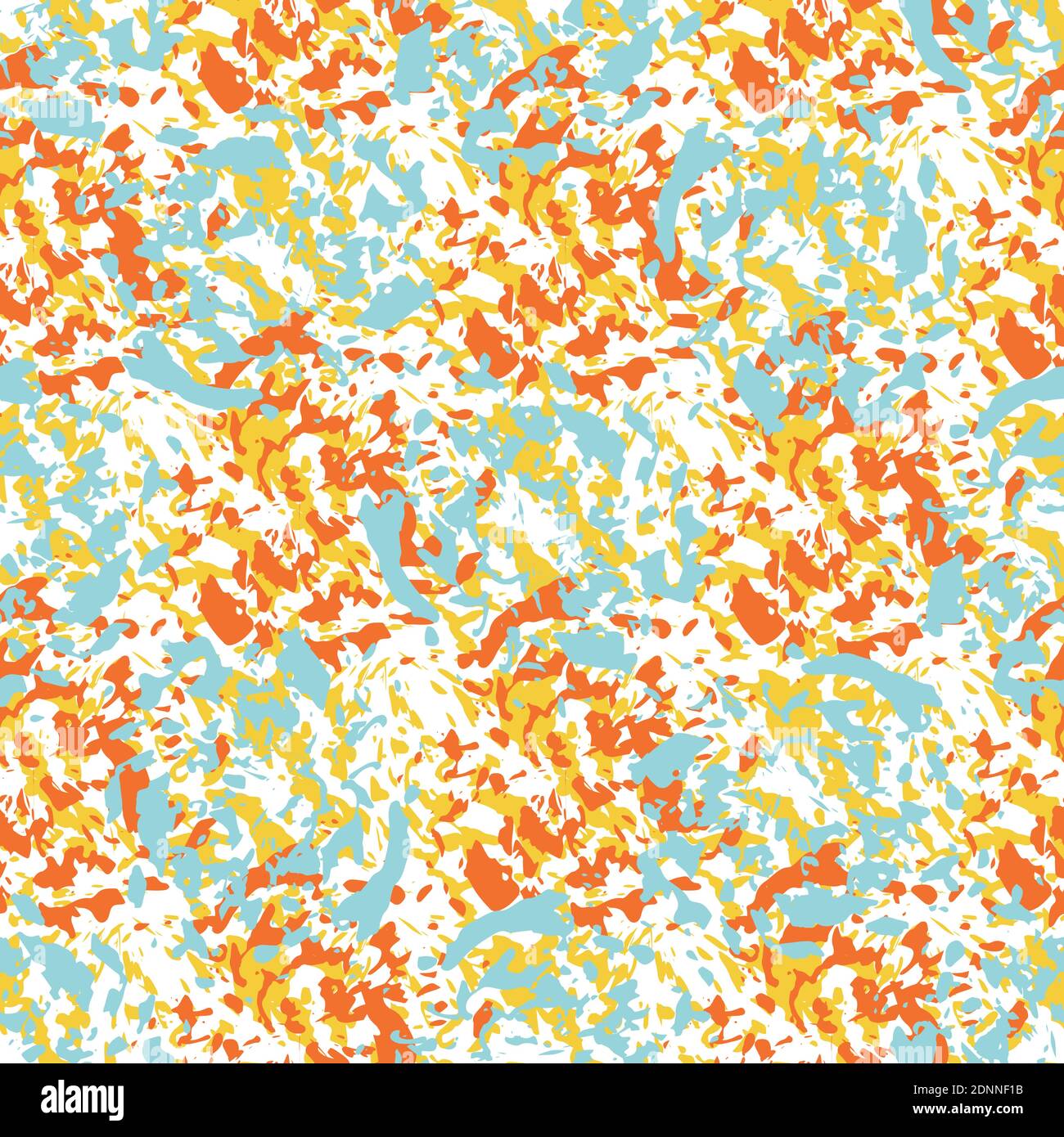 Colorful paint spatter texture seamless vector pattern background ...