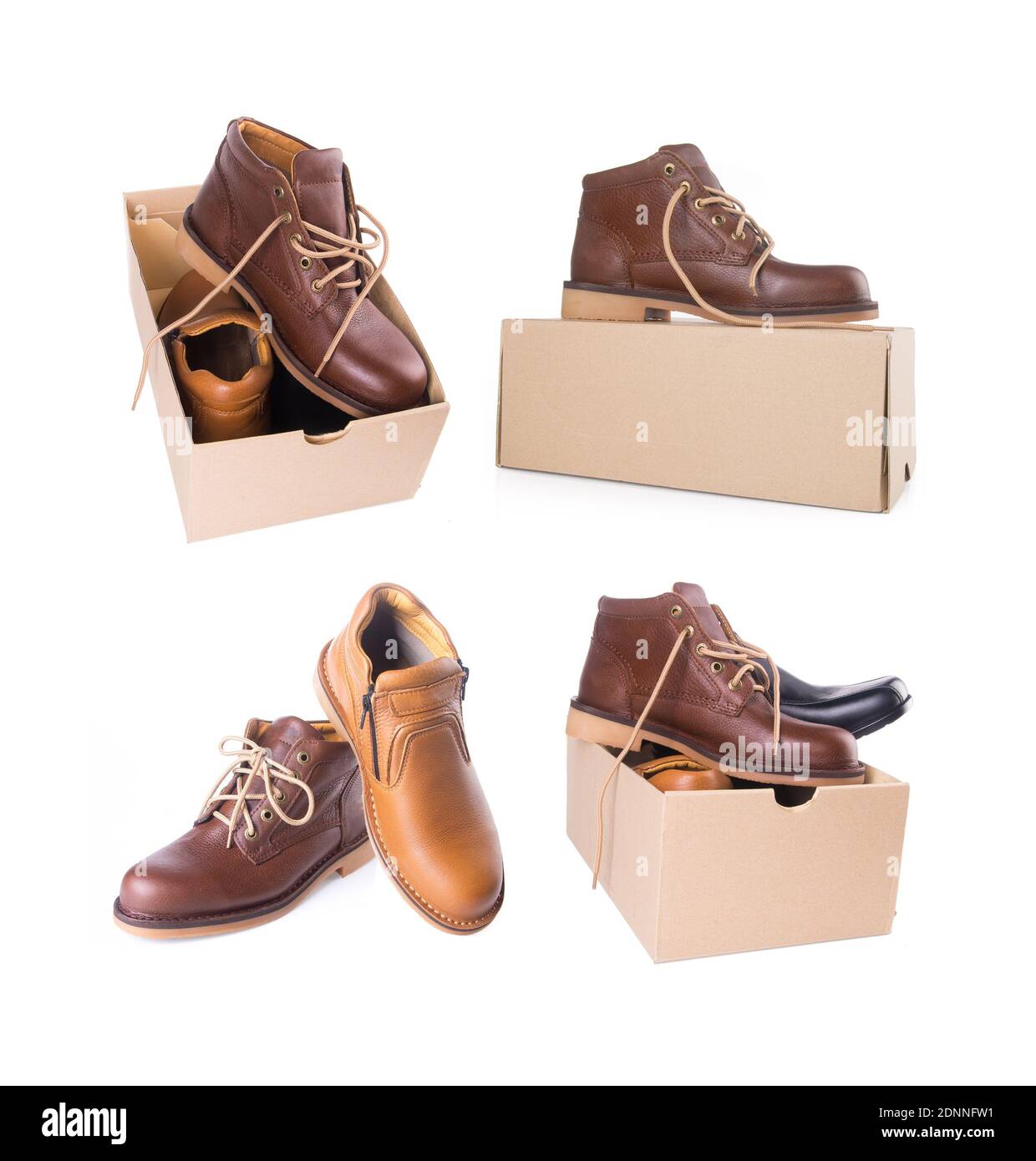 Shoe box cardboard Cut Out Stock Images & Pictures - Alamy