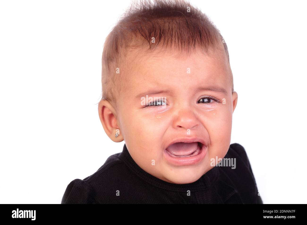 Portrait of angry girl crying hi-res stock photography and images - Alamy
