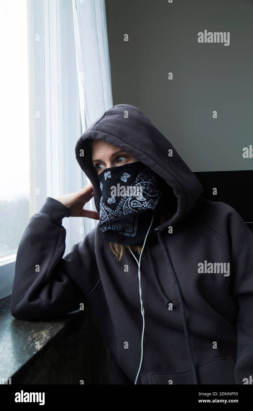 Bandana woman hi-res stock photography and images - Alamy