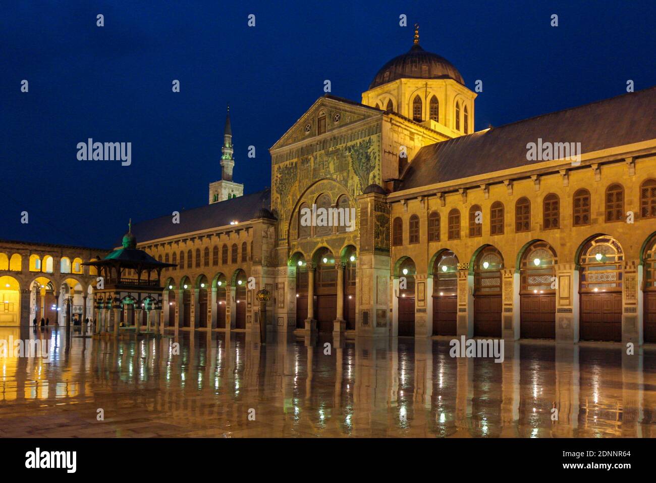 The Umayyad Mosque of Damascus Stock Photo - Alamy