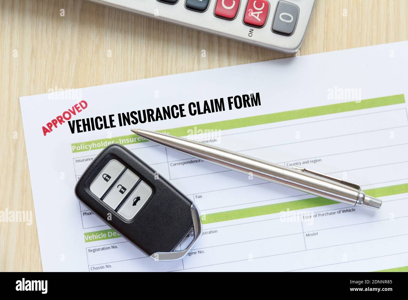 Car application form hi-res stock photography and images - Alamy