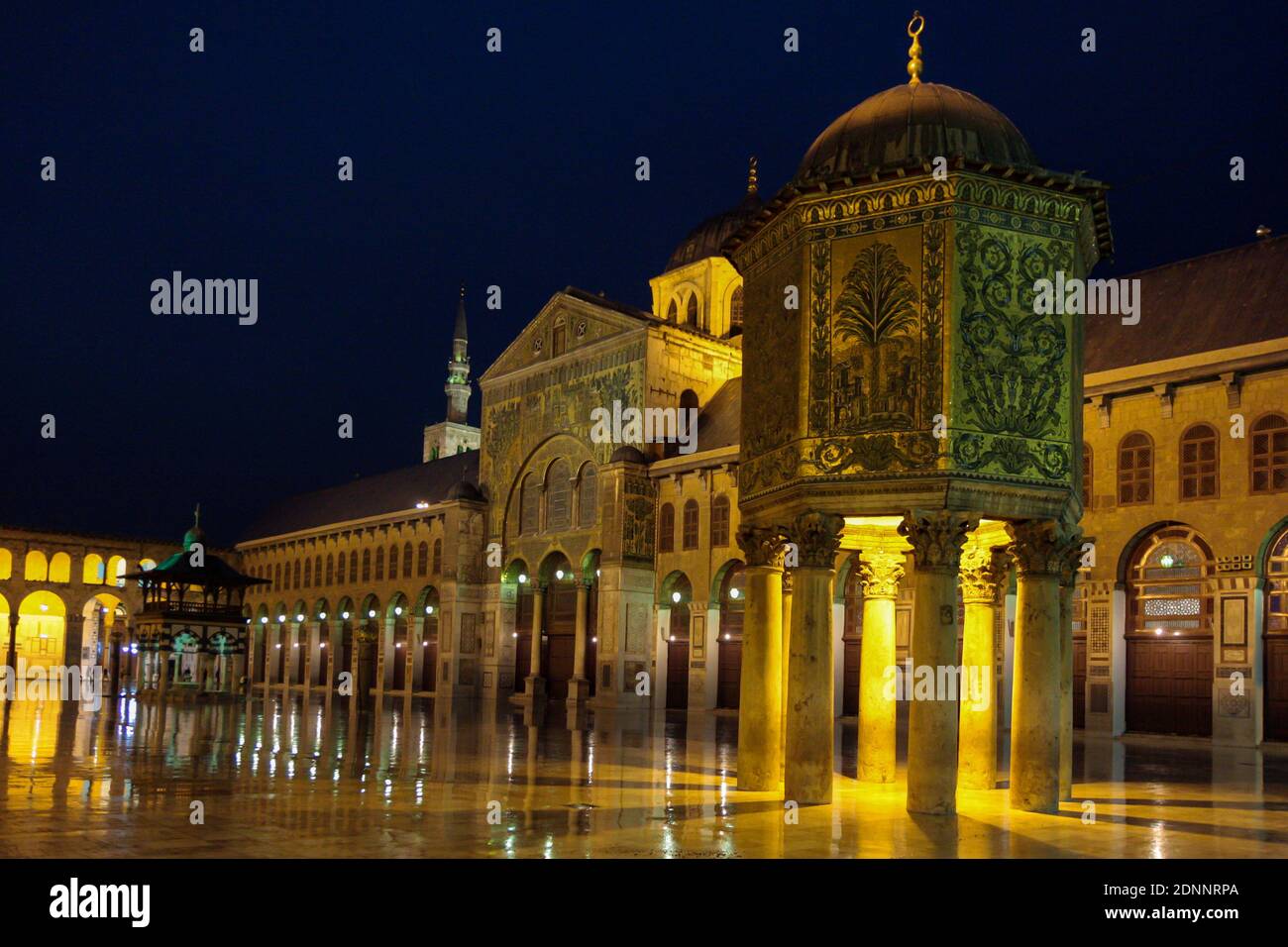 The Umayyad Mosque of Damascus Stock Photo - Alamy