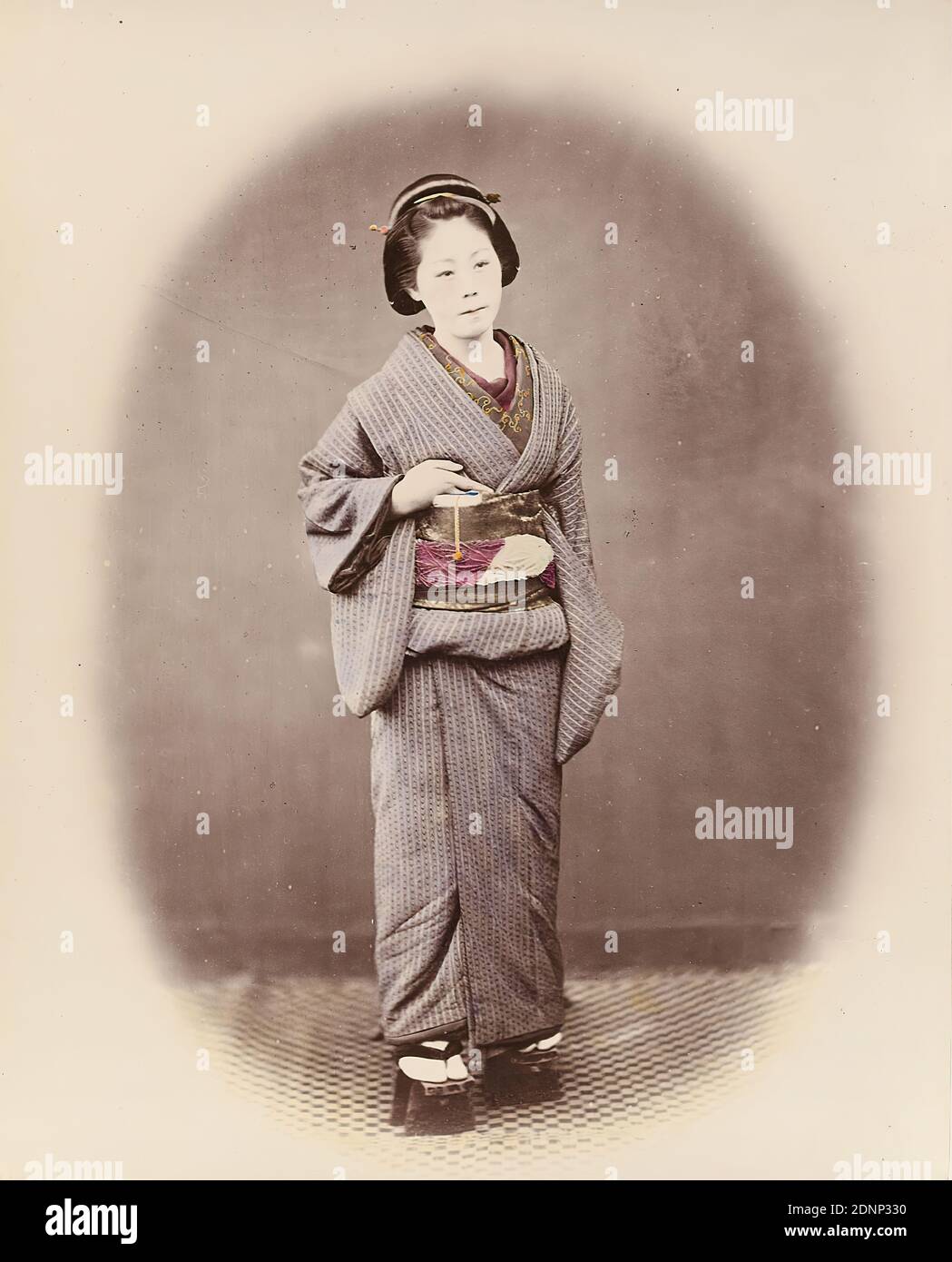 Felice Beato, Japanese, albumin paper, black and white positive process ...