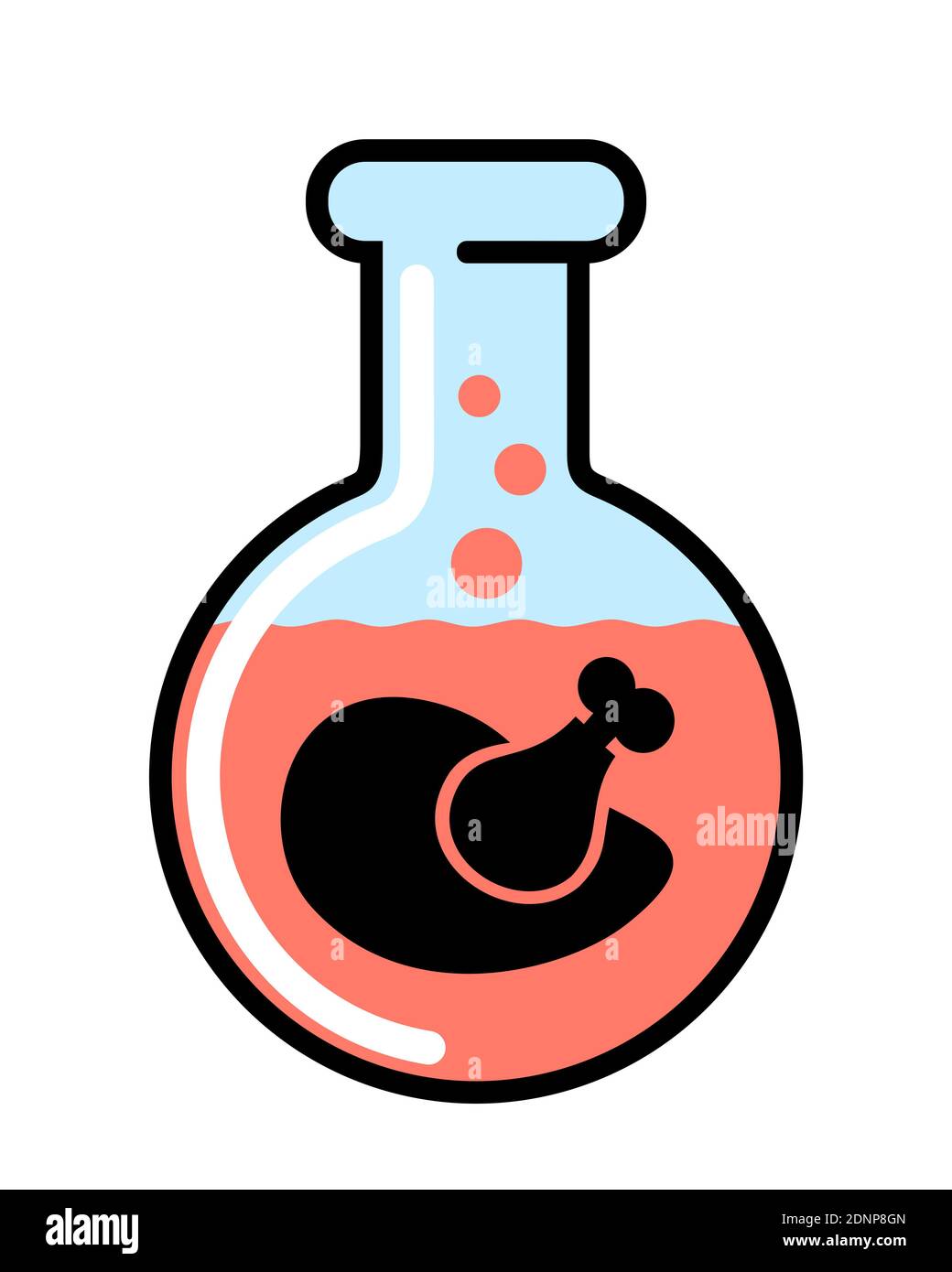 Lab grown meat - artificial and synthetic chicken meat is cultured and ...