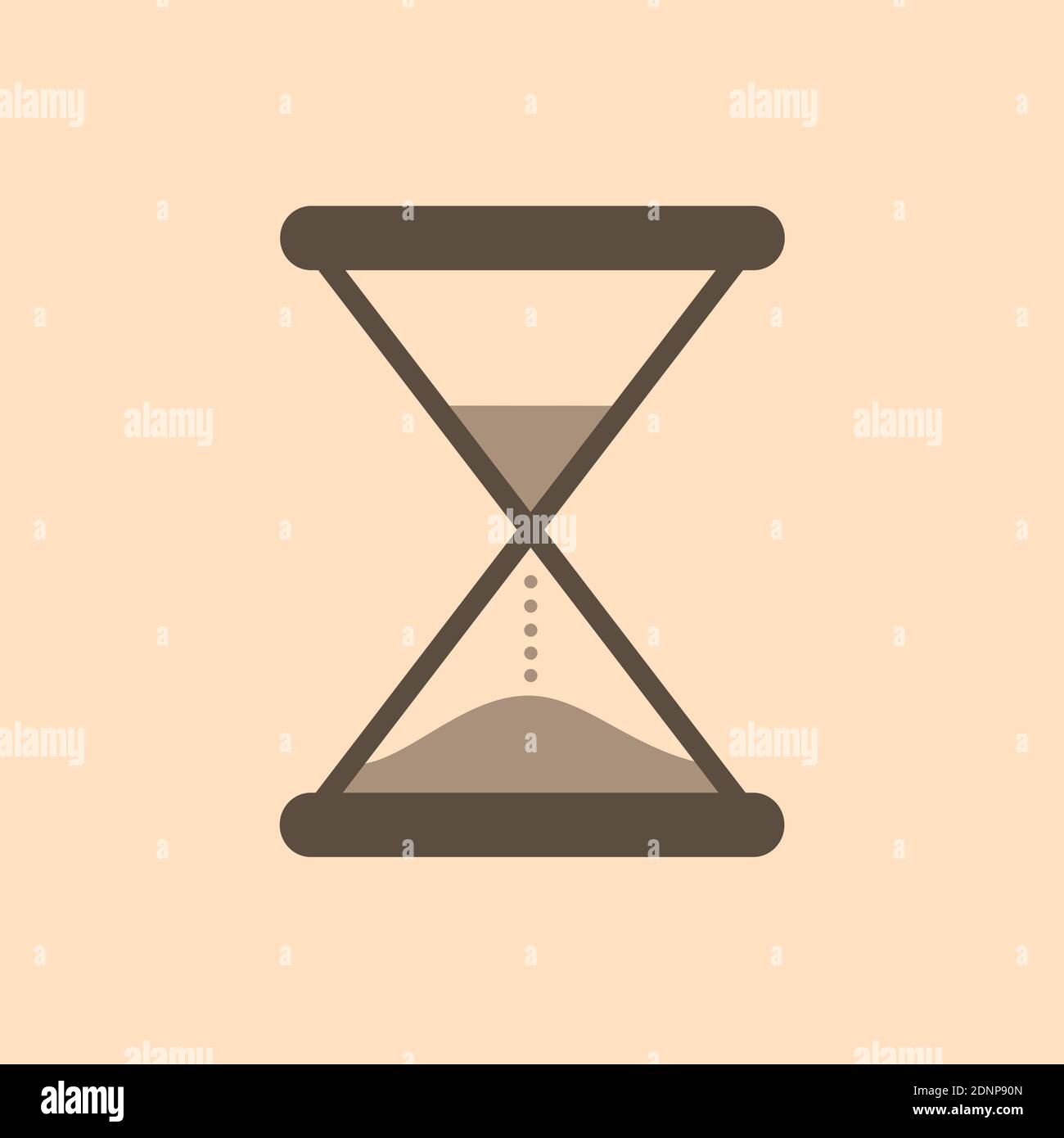 Hourglass, sandglass and sand timer - measuring tool for countdown of ...