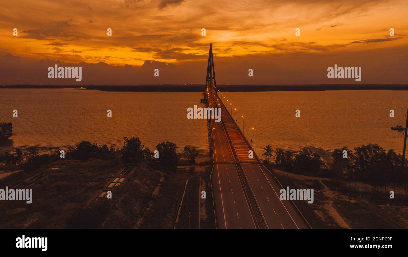 Sungai johor bridge hi-res stock photography and images - Alamy