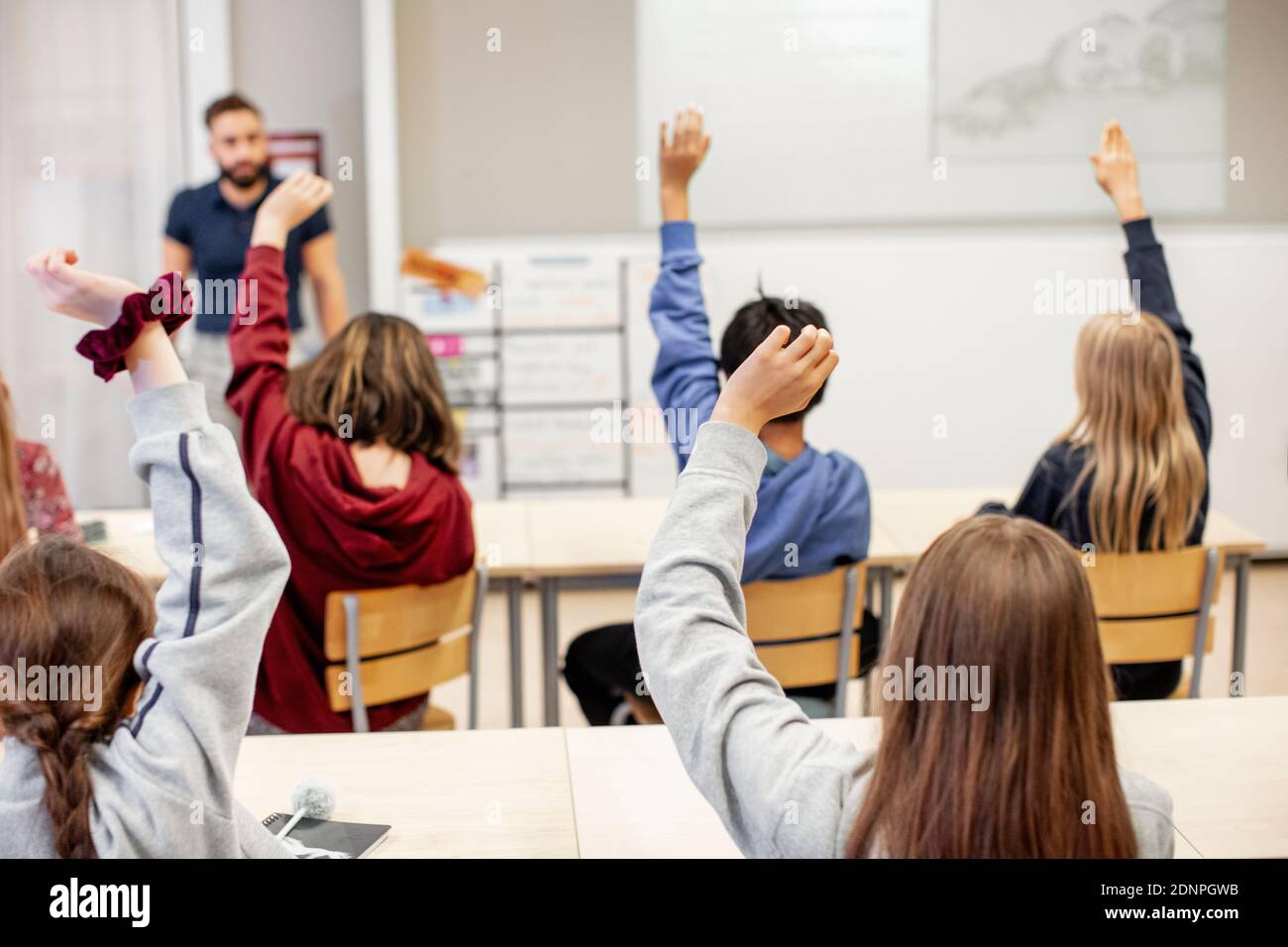 Children classroom hi-res stock photography and images - Alamy