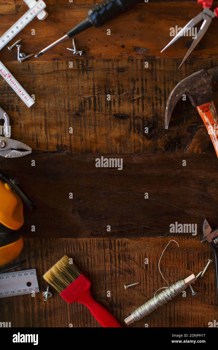 Tools still life hi-res stock photography and images - Alamy