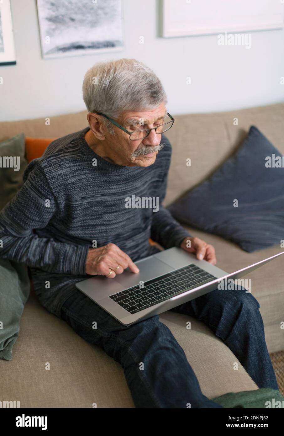 Stockholm sweden man laptop hi-res stock photography and images - Alamy