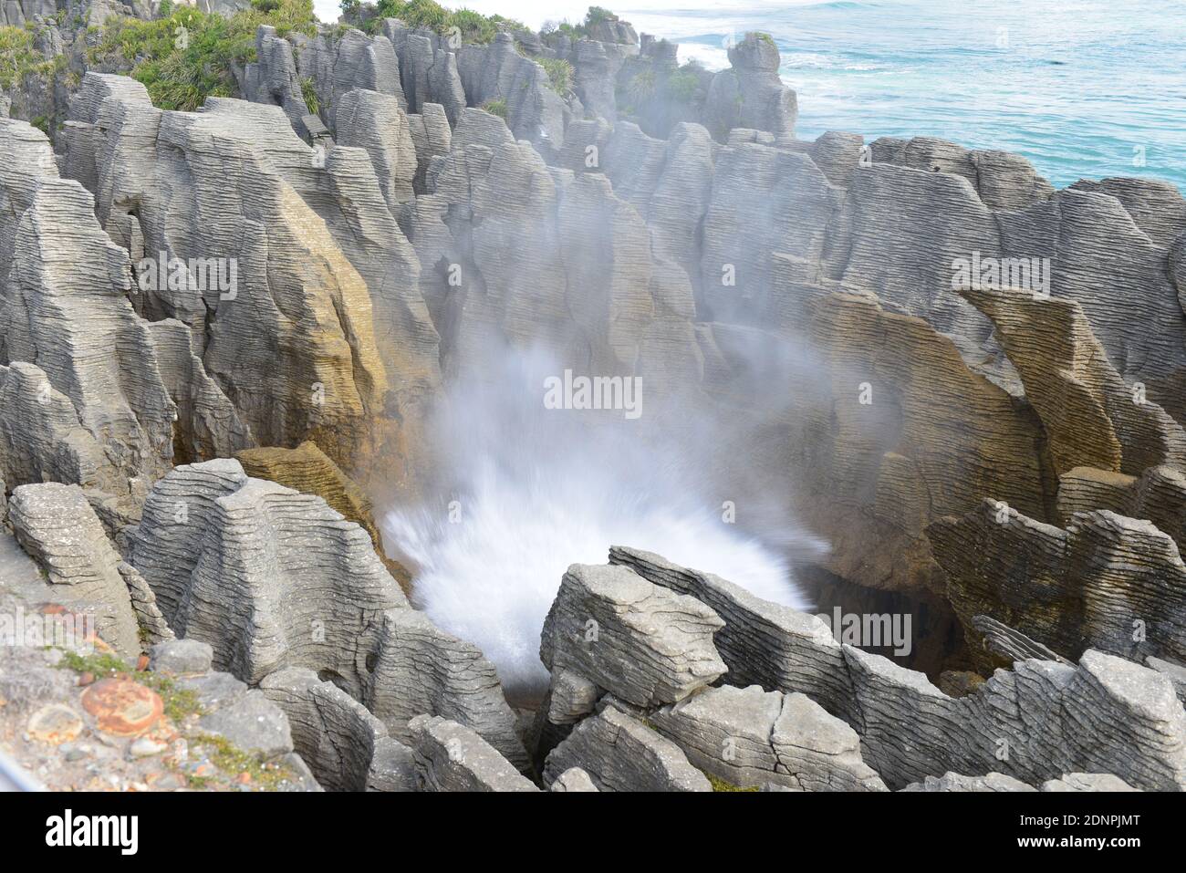 Pancake Rocks at Paparoa National Park Stock Photo - Alamy