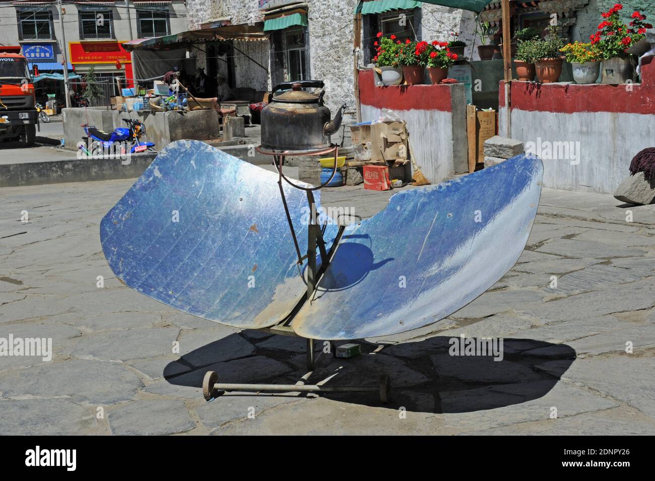 Tibetan culture and places of historic interest hi-res stock ...
