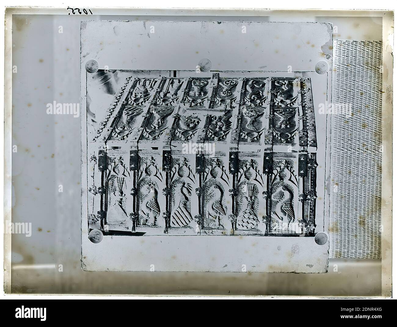Wilhelm Weimar, box, box, glass negative, black and white negative ...