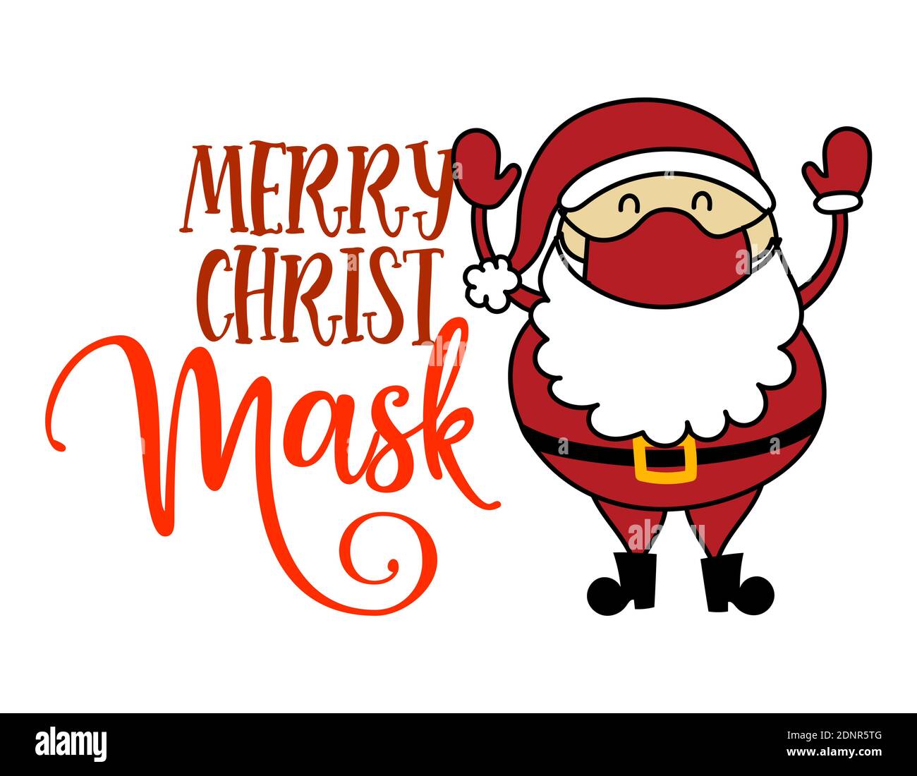 Merry Christmask (Christmas Mask) with Santa Claus - Awareness ...