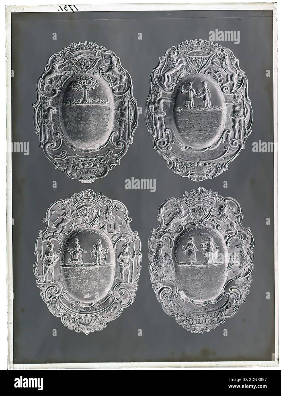 Four silver guild signs hi-res stock photography and images - Alamy