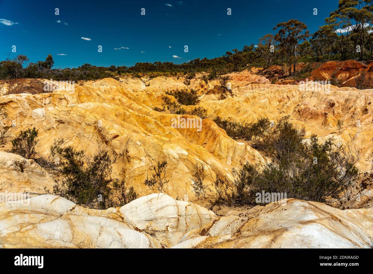 Pink Cliffs Geological Reserve in Heathcote, VIC Stock Photo - Alamy