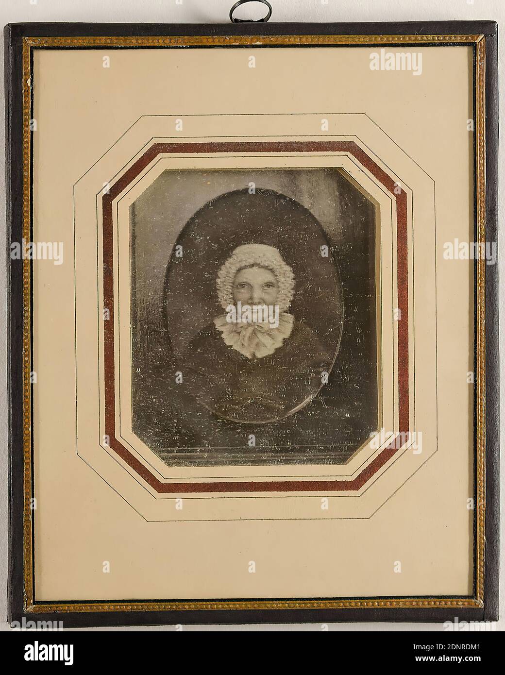 Wilhelm Breuning, woman, Daguerreotype, Picture Size: Height: 6,60 cm ...