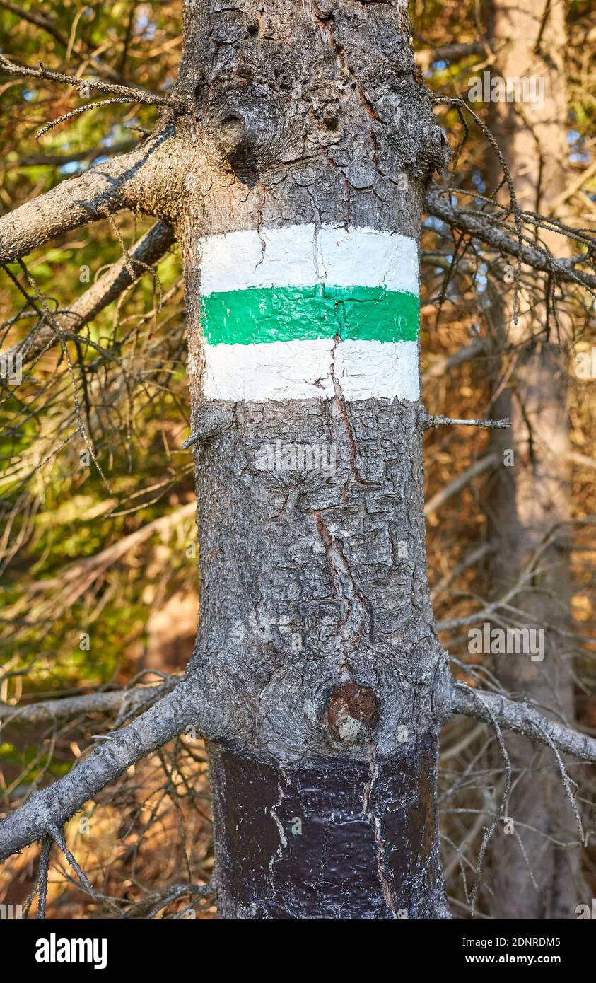 Wilderness trail sign hi-res stock photography and images - Alamy