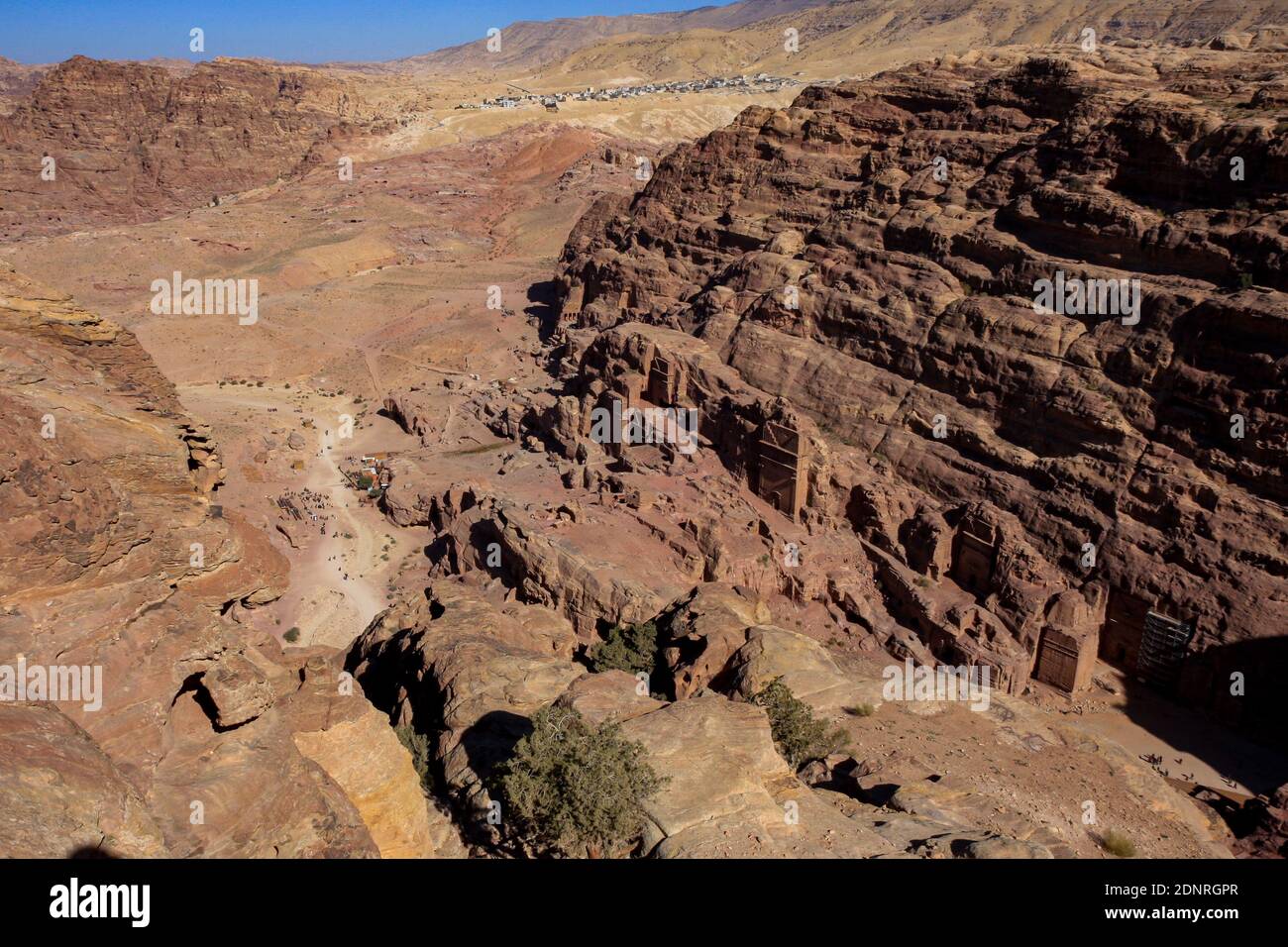 The Nabataeans Temple of Petra in Jordan Stock Photo - Alamy