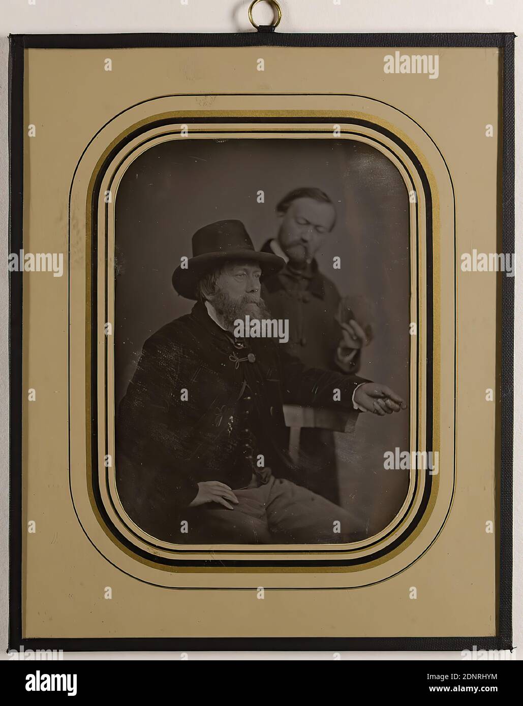 Franz Bertram, The painters Günther Gensler (1803-1884) and Otto ...