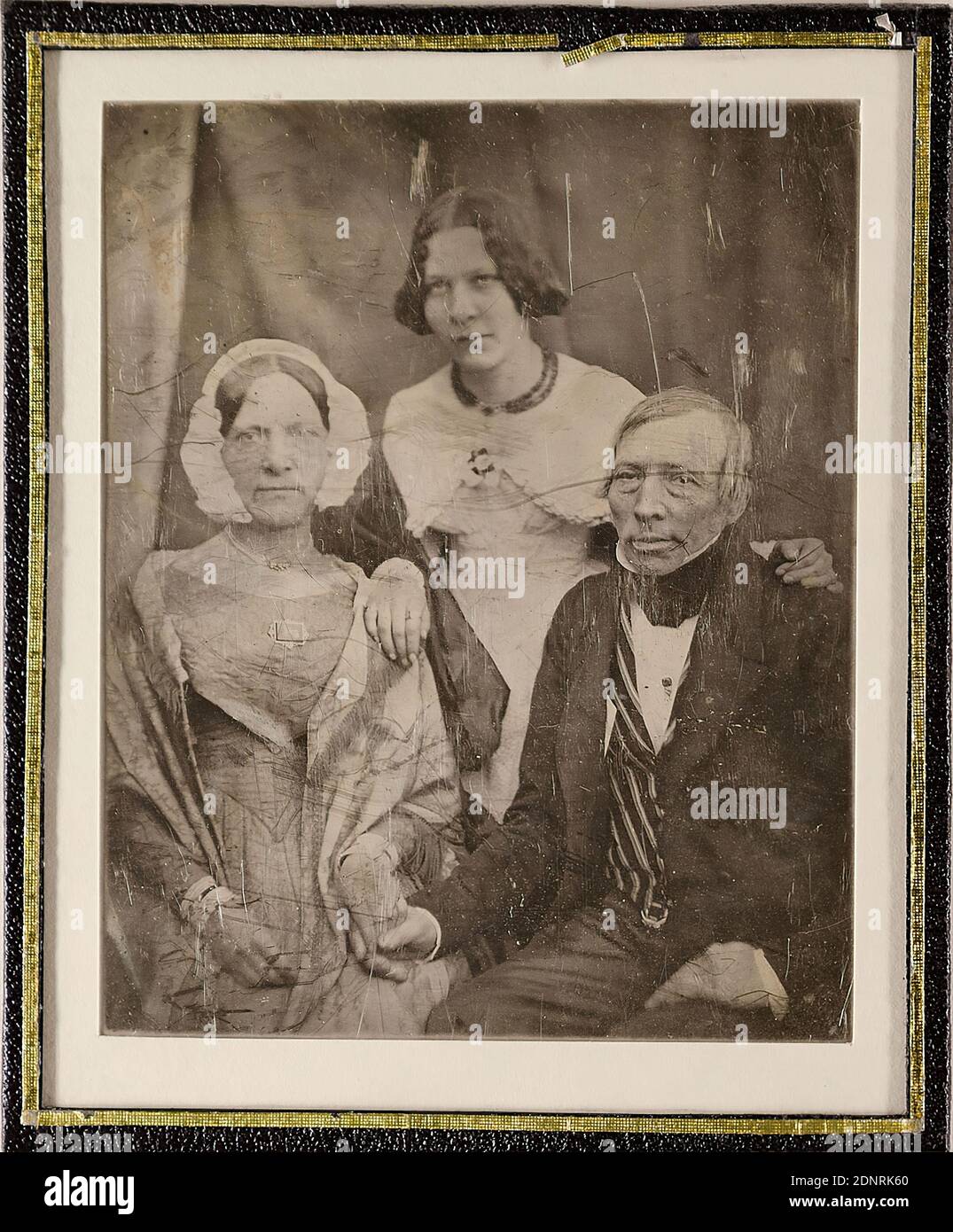 Carl Ferdinand Stelzner, Johann A. W. von Bremen (1784-1852) with his ...