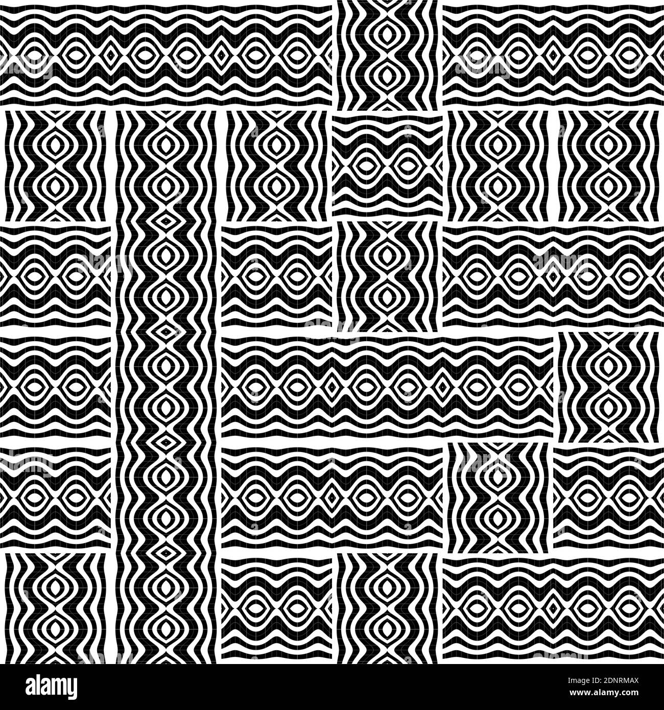 Black white moroccan pattern hi-res stock photography and images - Alamy