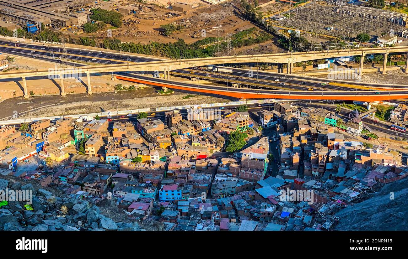 Aerial bridge peru hi-res stock photography and images - Alamy