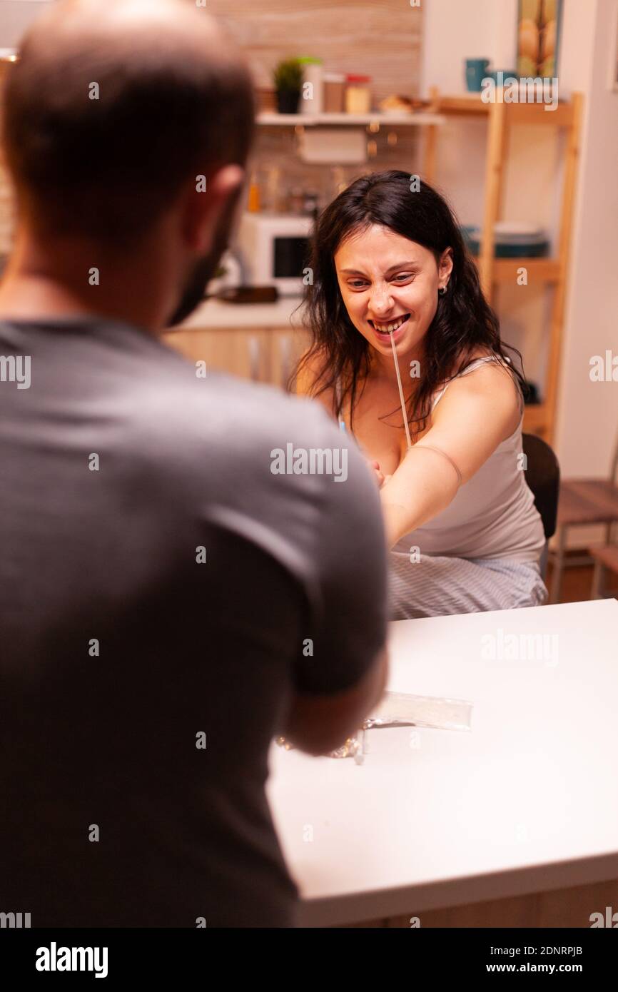 Junkie injecting heroin using syringe with needle. Amphetamine abuse ...