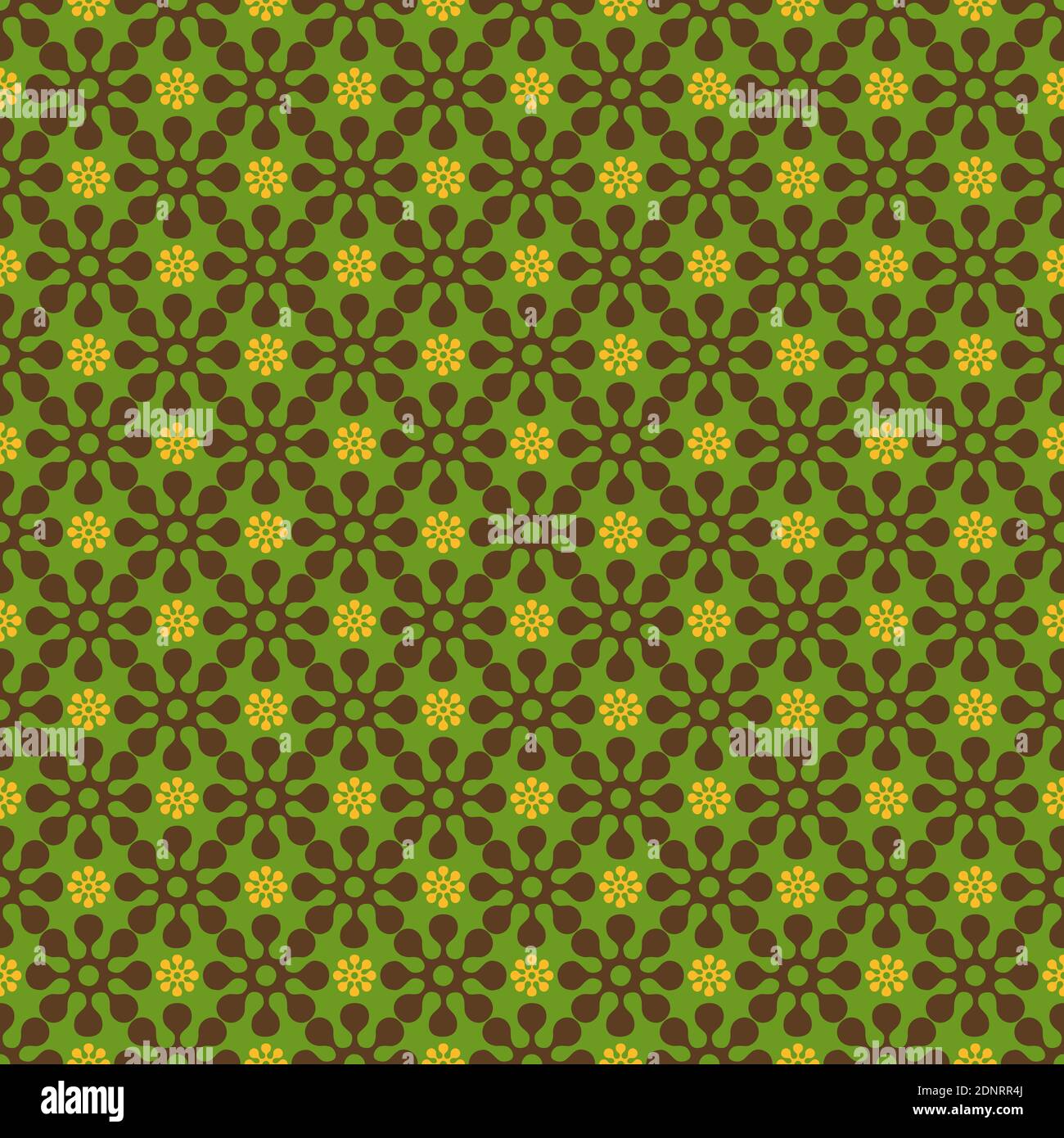 Green retro decorative pattern Stock Photo - Alamy