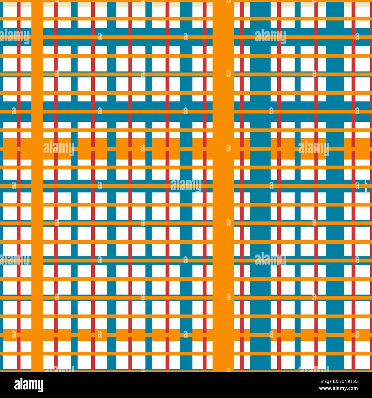 Plaid pattern with criss-crossed lines in assorted widths and colors ...