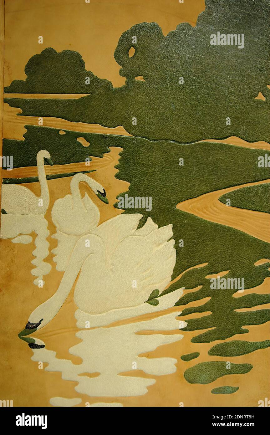 Swan motif hi-res stock photography and images - Alamy