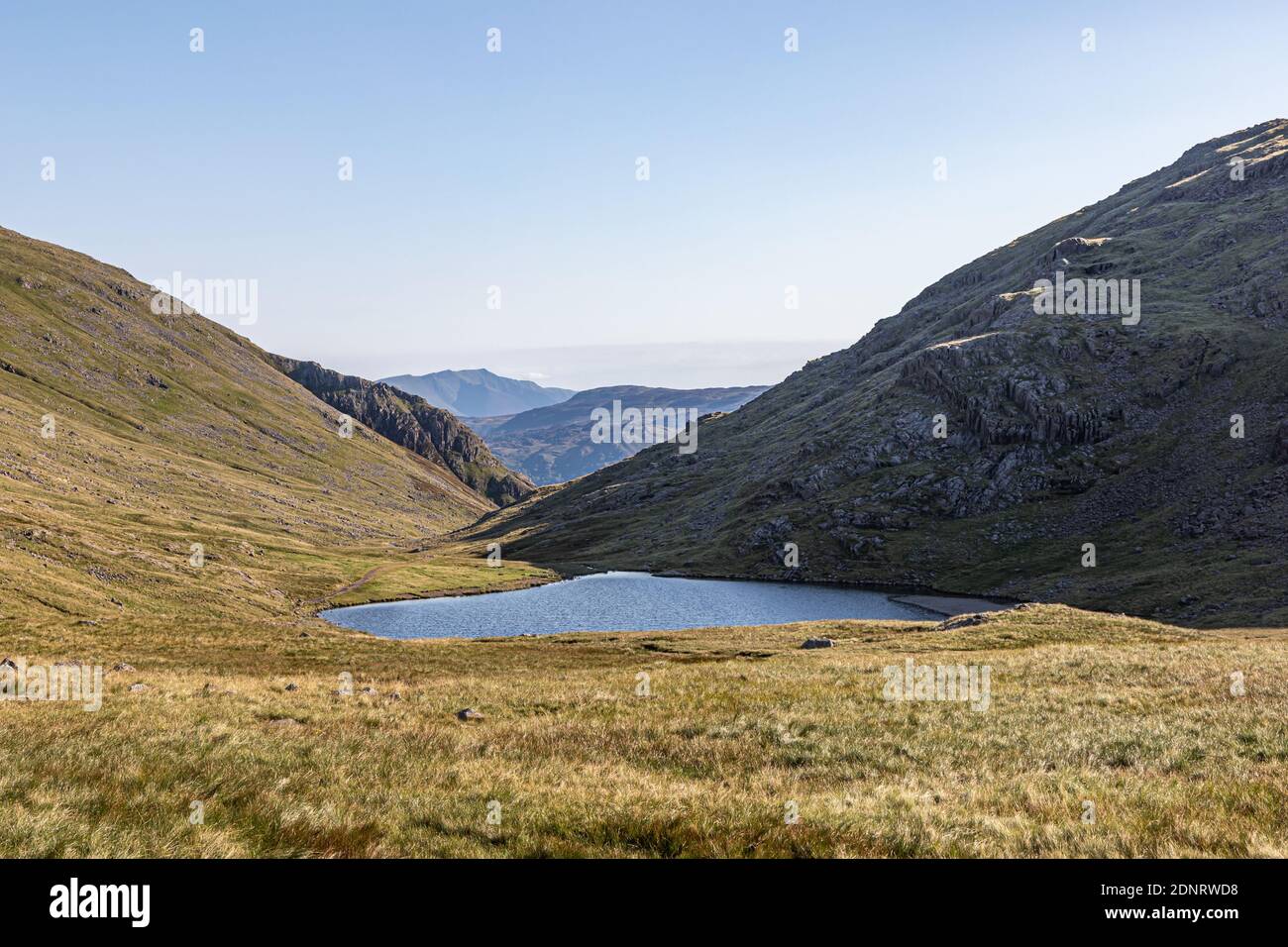 Styhead Tarn by Scafell Pike Stock Photo - Alamy