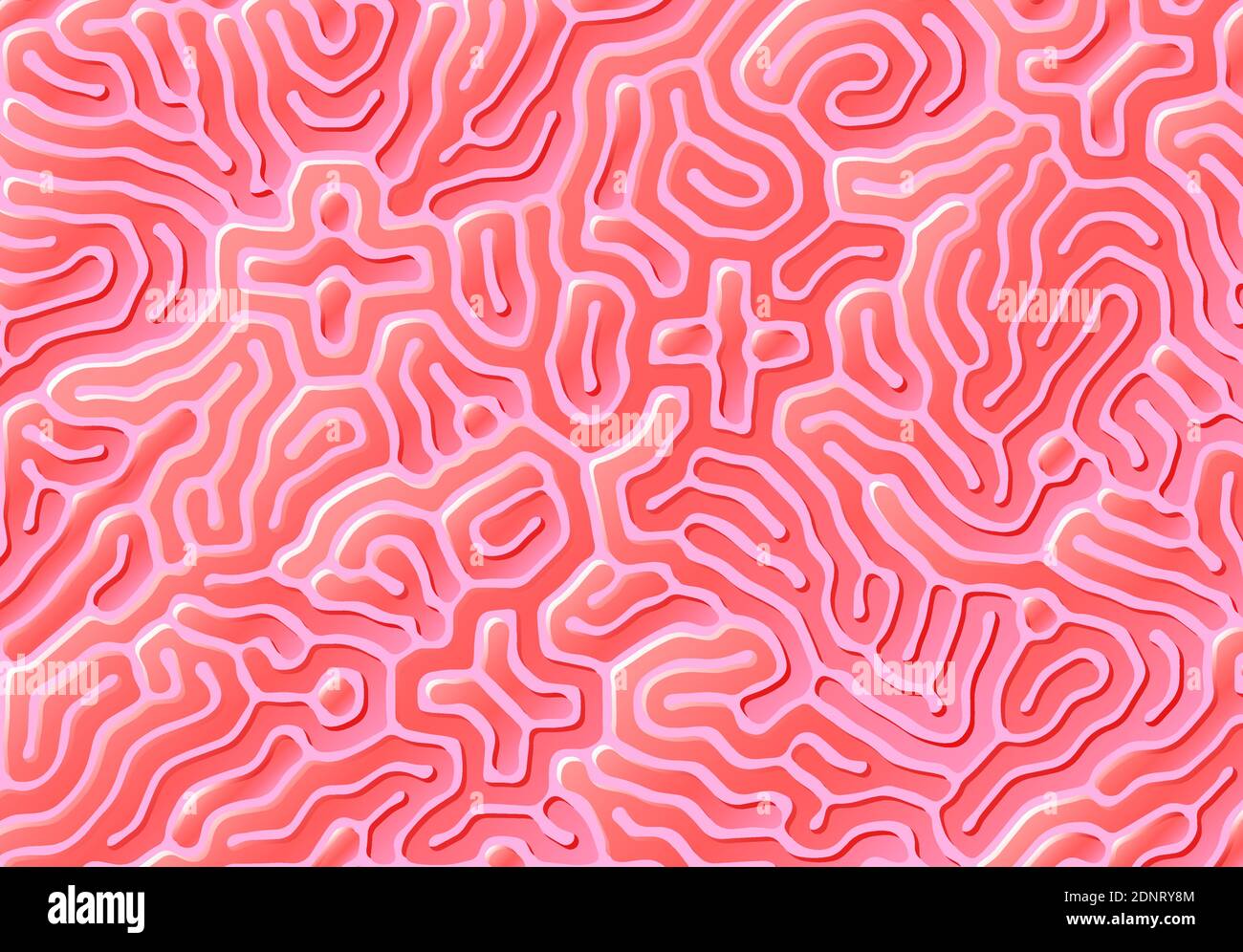 Abstract background with optical illusion generative pattern and ...