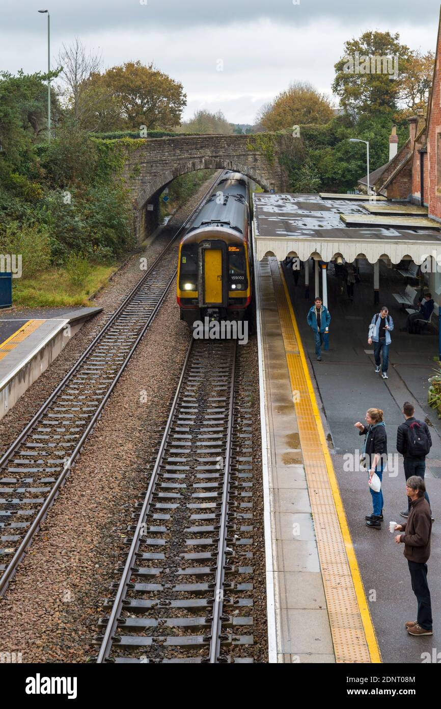 Axminster train station hi-res stock photography and images - Alamy