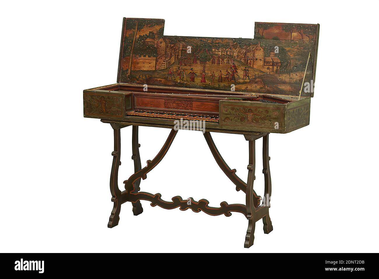 Virginal keyboard Cut Out Stock Images & Pictures - Alamy