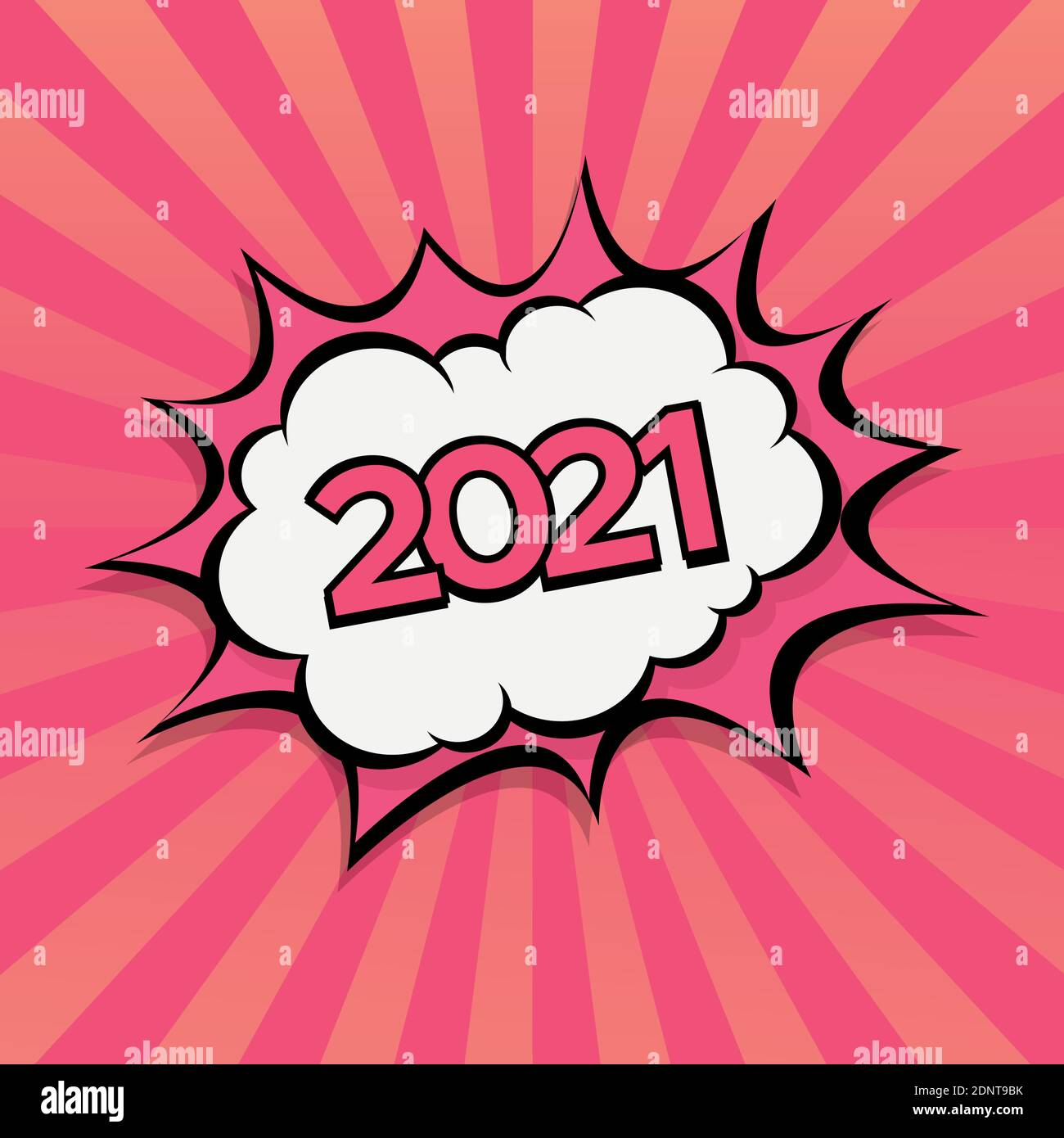 Zoom comic book text sound hi-res stock photography and images - Alamy