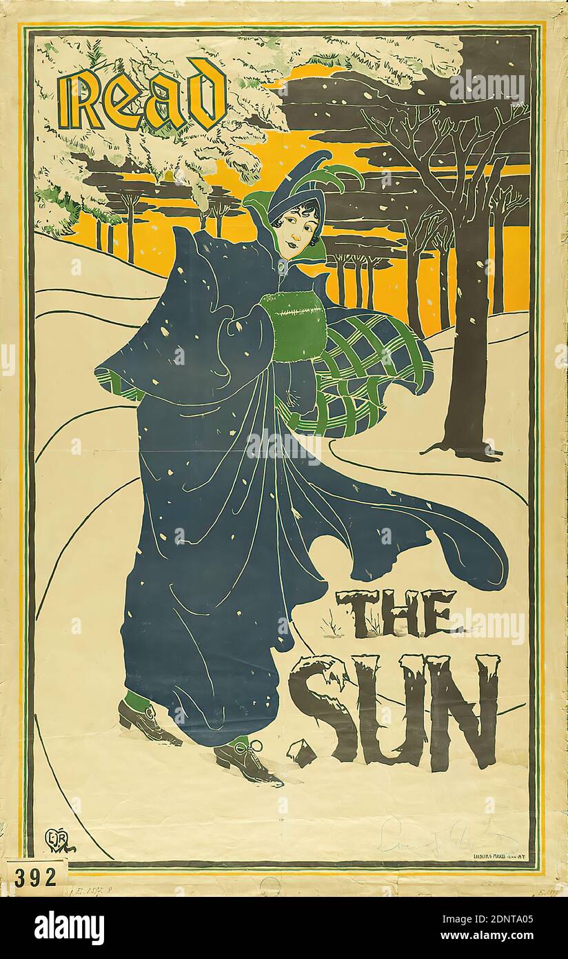 Louis John Rhead, Liebler & Maass, Read The Sun, paper, lithograph ...