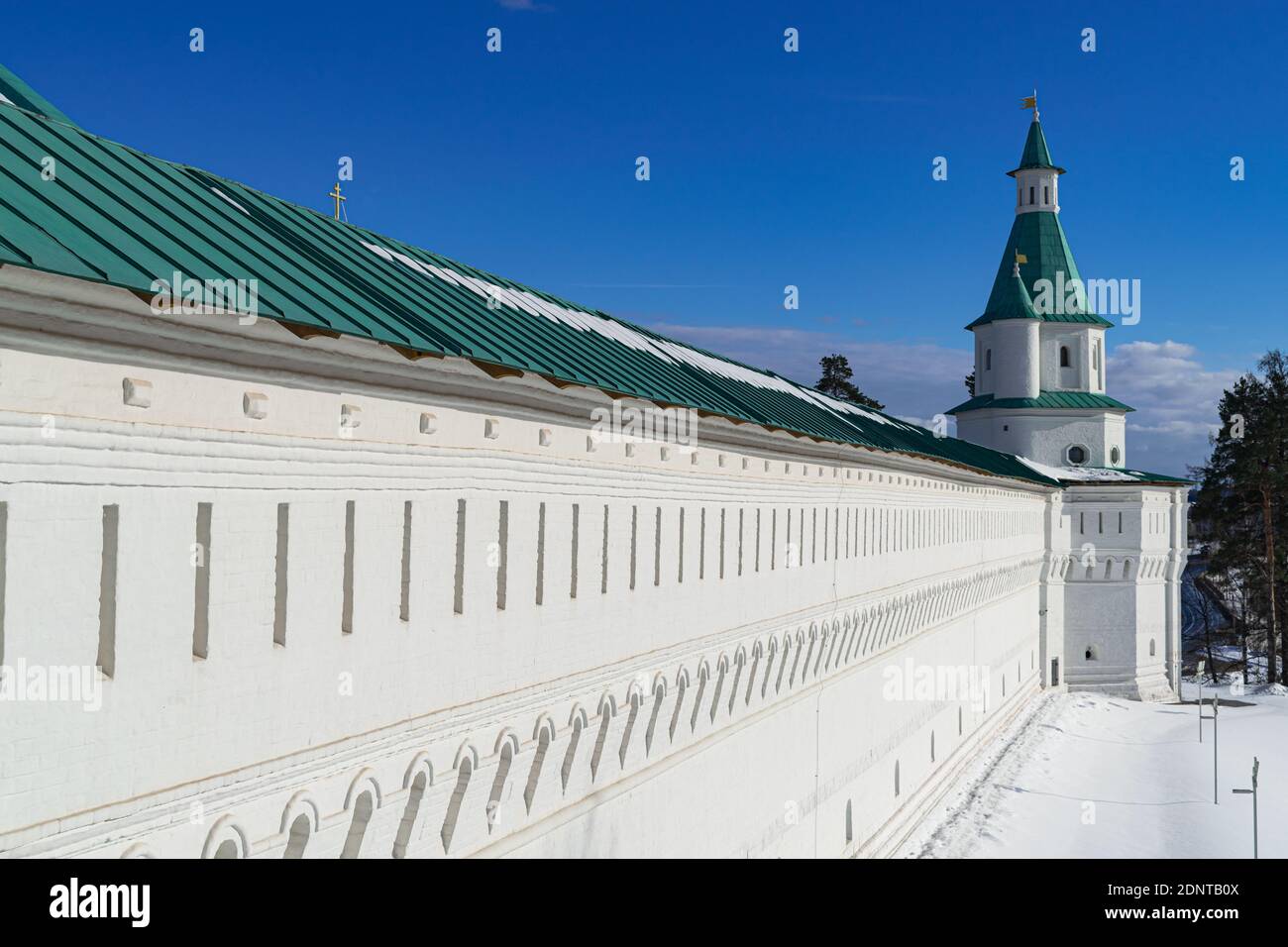 Resurrection Monastery, (New Jerusalem Monastery), fortified medieval ...