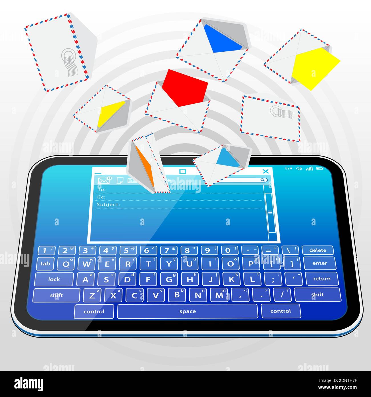 Tablet internet speed icon Stock Vector Images - Alamy