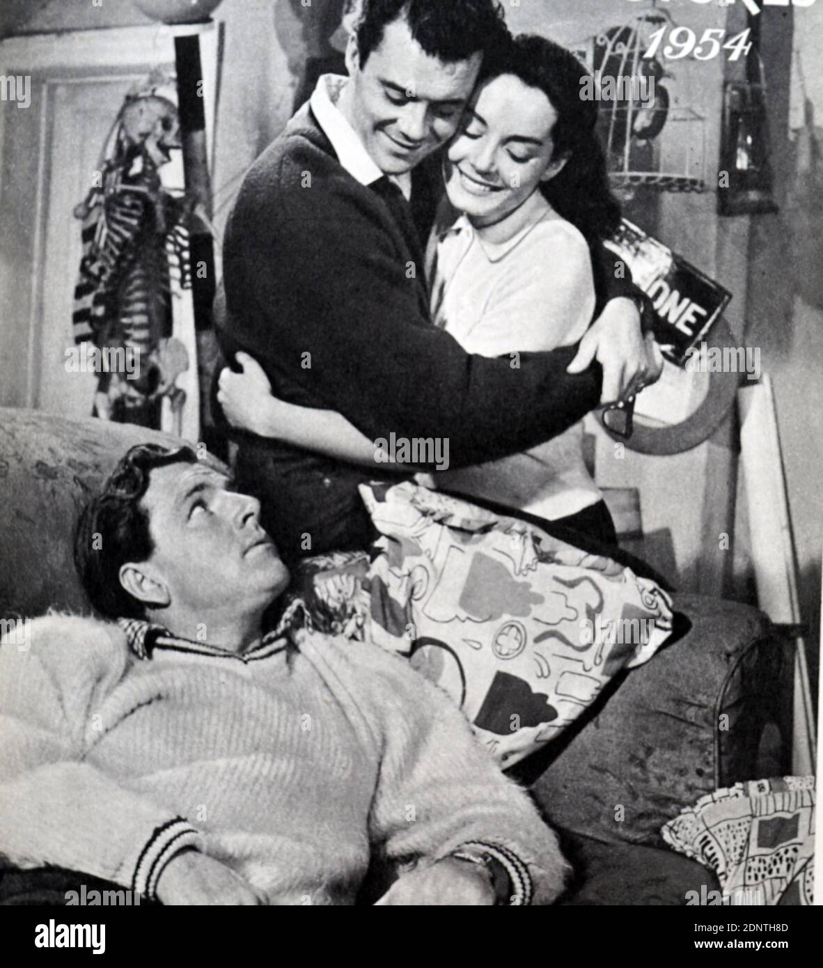 Film still of Sir Dirk Bogarde (1921-1999), Suzanne Cloutier (1923-2003 ...