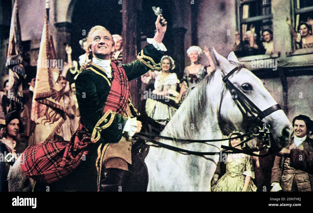 Film still of David Niven (1910-1983) from 'Bonnie Prince Charlie ...