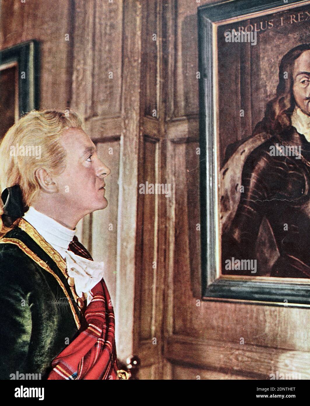 Film still of David Niven (1910-1983) from 'Bonnie Prince Charlie ...